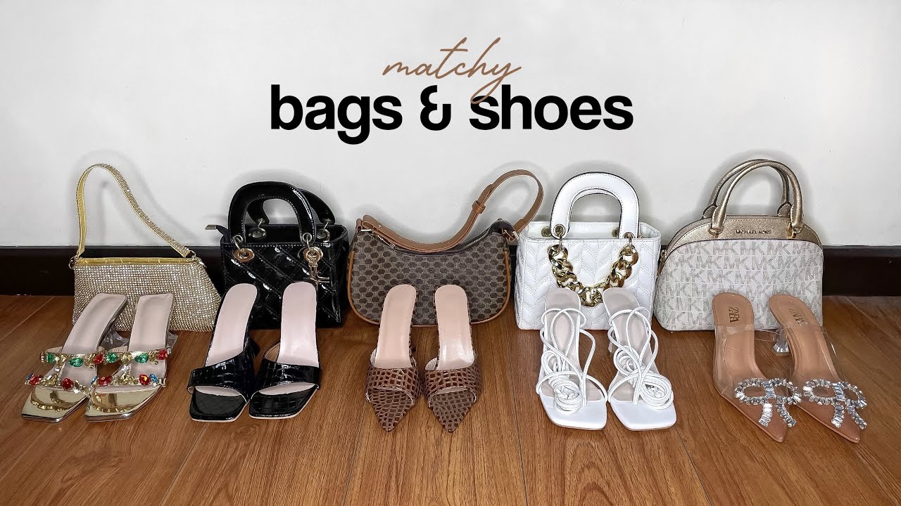 MATCHY BAGS AND SHOES SHOPEE HAUL - YouTube