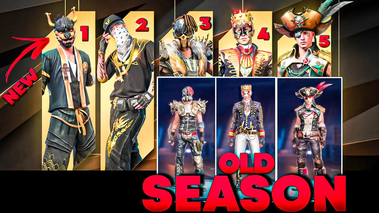 All Elite Pass Returns 😱 And New Elite Pass 1 - 5 Bundle 🙀🤯 - Free Fire ...