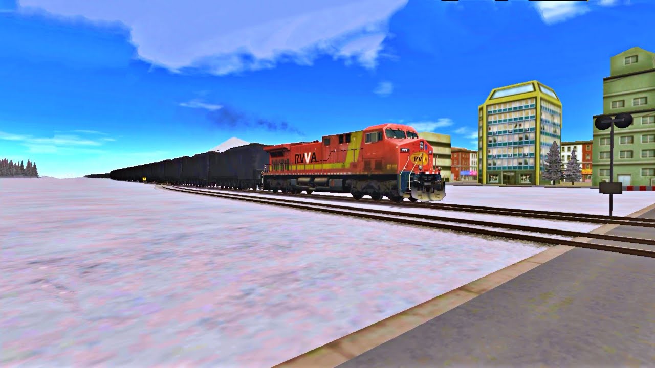 LONGEST 100 CAR TRAIN EVER IN TRAIN AND RAIL YARD SIMULATOR - YouTube