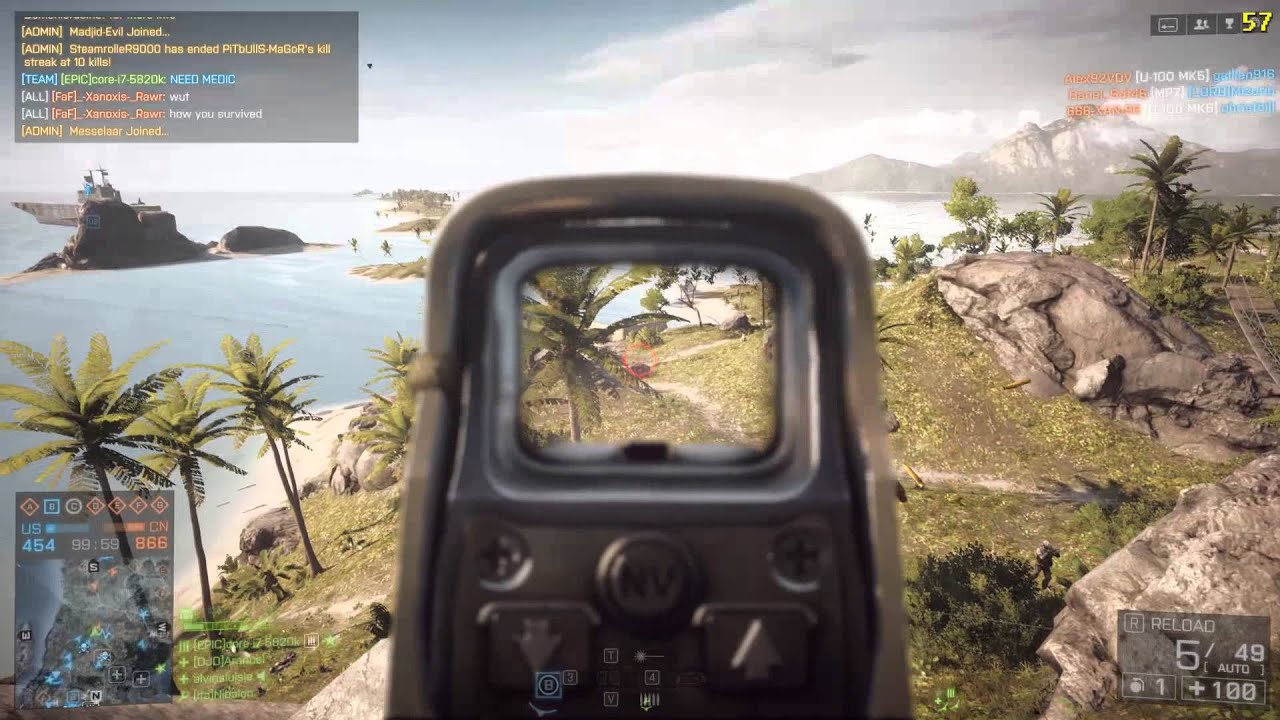 Bf 4 Naval Strike Operation mortar Ultra 1080p - YouTube