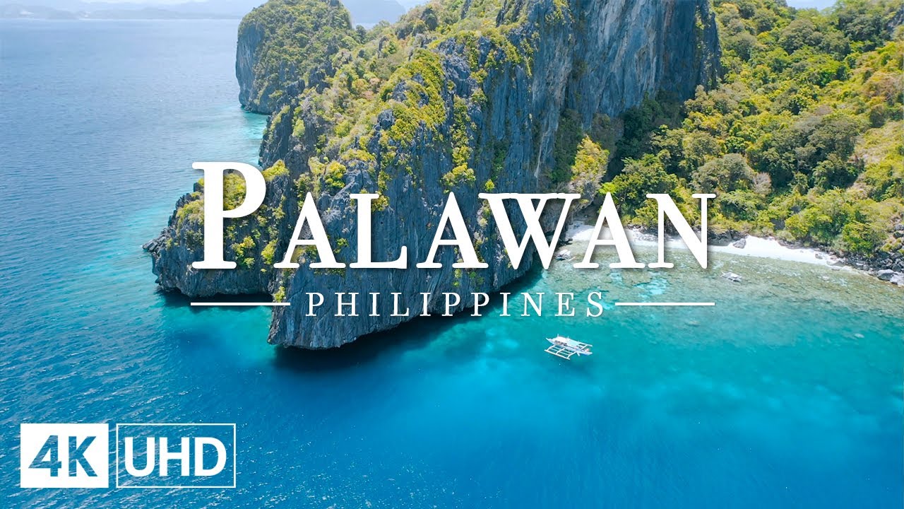 4k Drone Footage - Flying Over Palawan (4k UHD) Amazing Beautiful ...