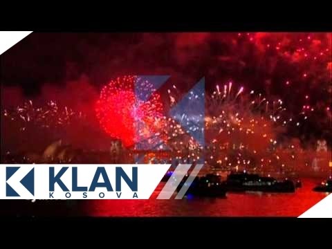 Sidnej mbulohet nga fishekzjarret ne momentet e para te 2016 - 31.12.2015 - Klan Kosova