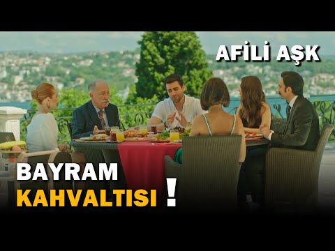 Bayram Kahvaltısı Heyecanı Sürüyor! -  Afili Aşk 9. Bölüm