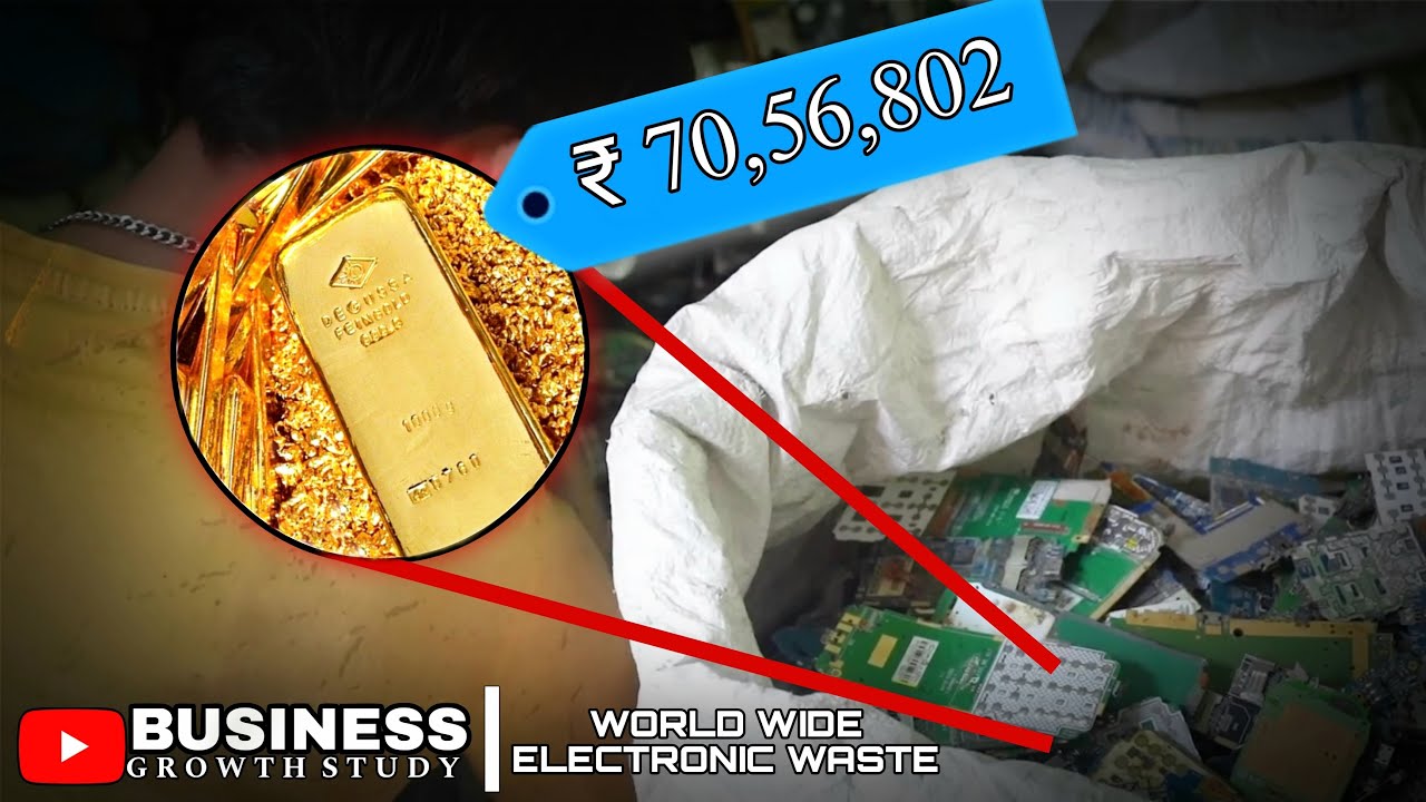 कबाड़ से सोना || HOW World Wide Electronic Waste Converted Into a GOLD ...