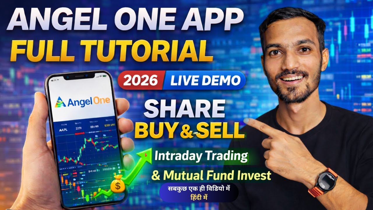 Angel One App Tutorial 2026 | Demat Account Use Ka Full Guide (Beginner ...