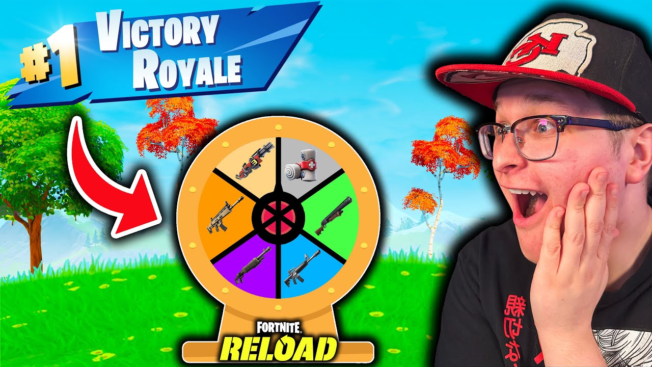 The *MYSTERY WHEEL* Picks My Loot in Fortnite Reload! - YouTube