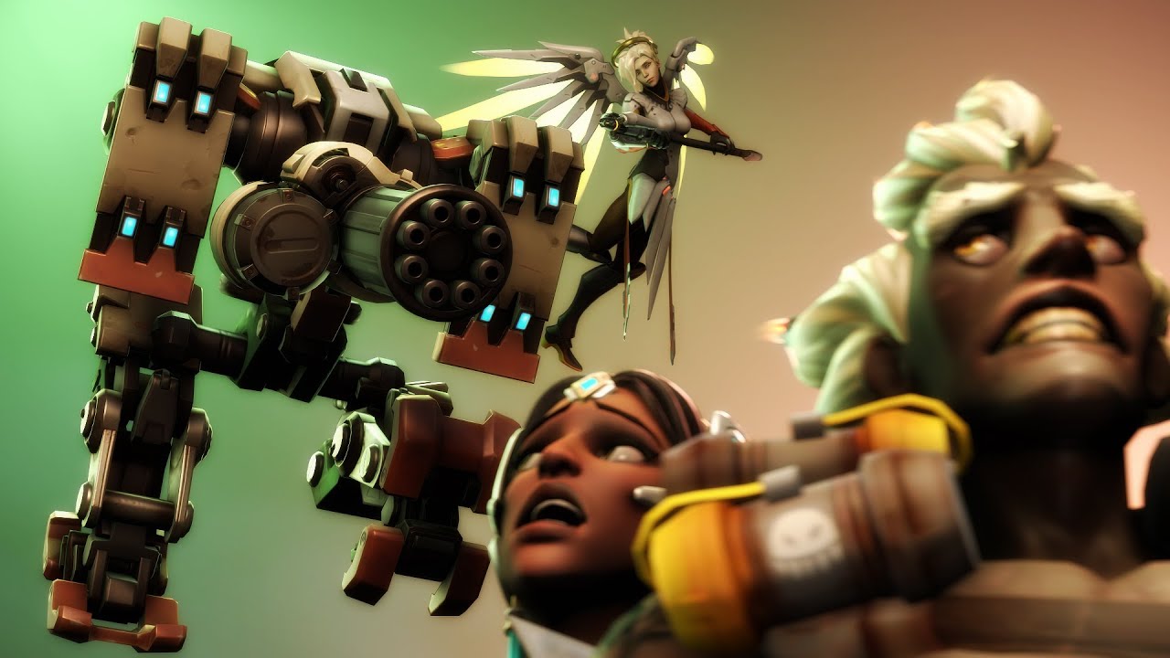 Overwatch: Bastion Can Fly [Live Commentary] - YouTube