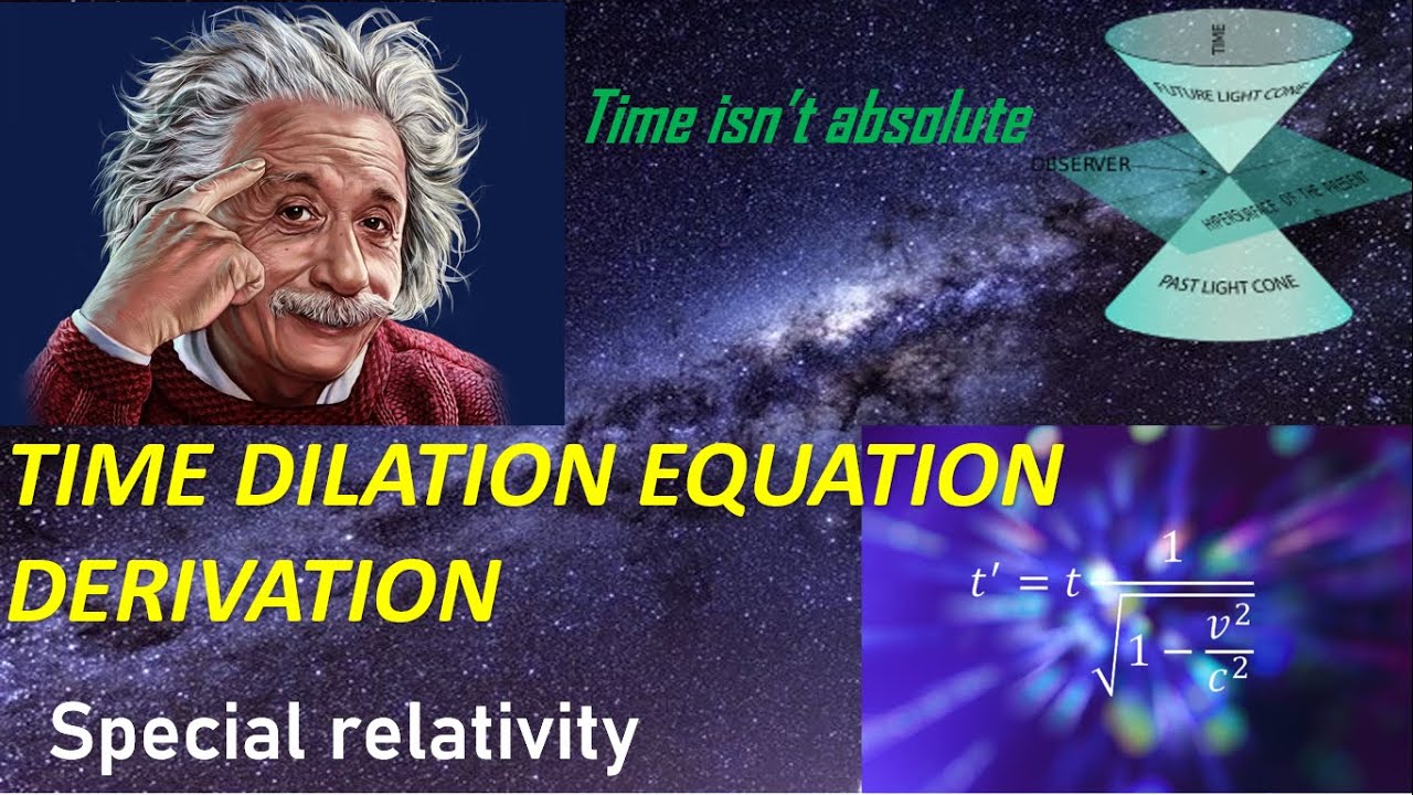 Time Dilation Equation Derivation - YouTube