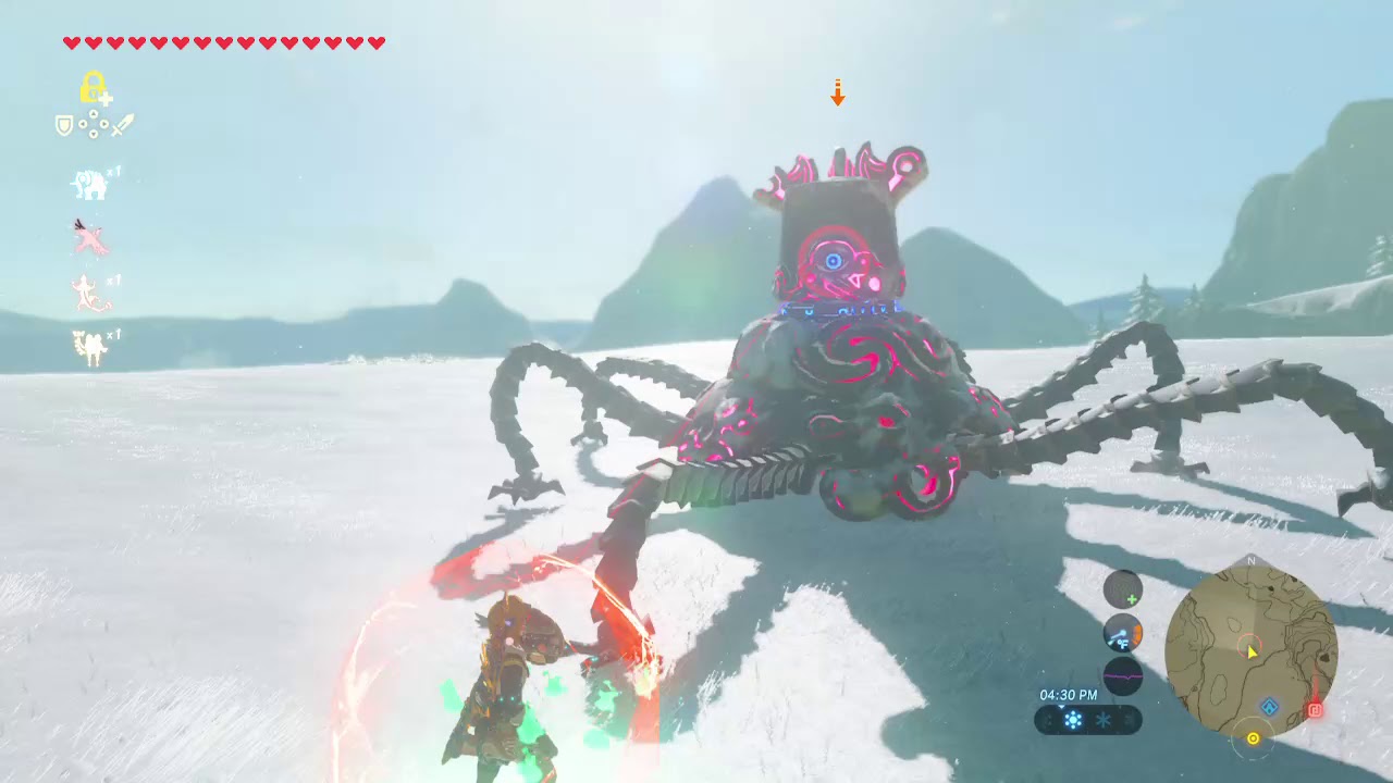 The Legend of Zelda BoTW Shield Parrying - YouTube