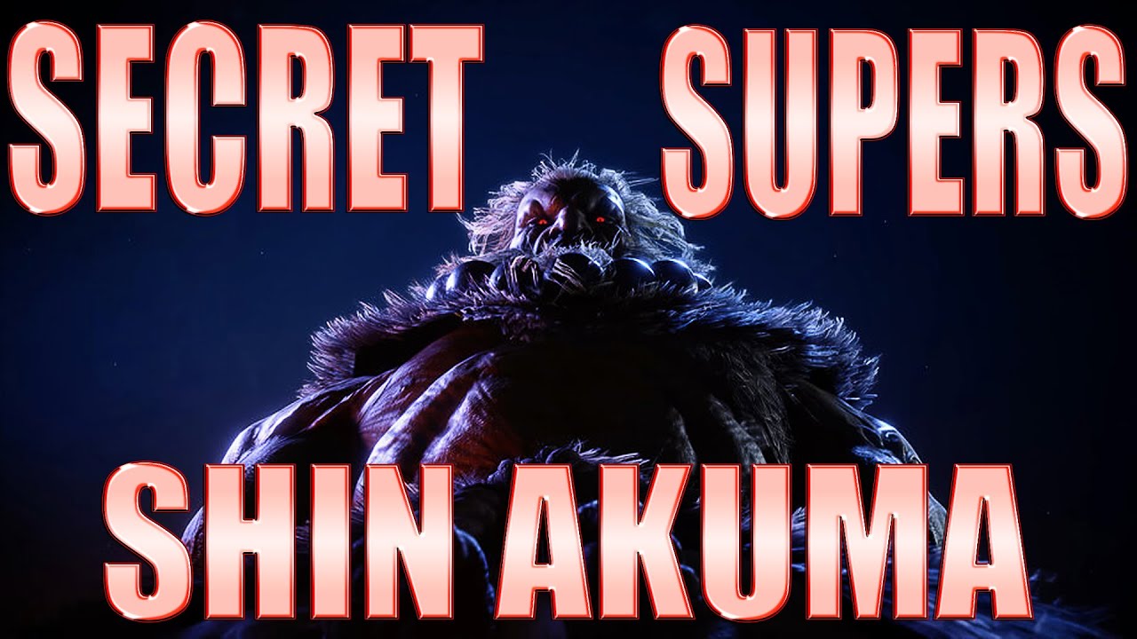 SF6 : Akuma Hidden Supers And Combos !!! - YouTube