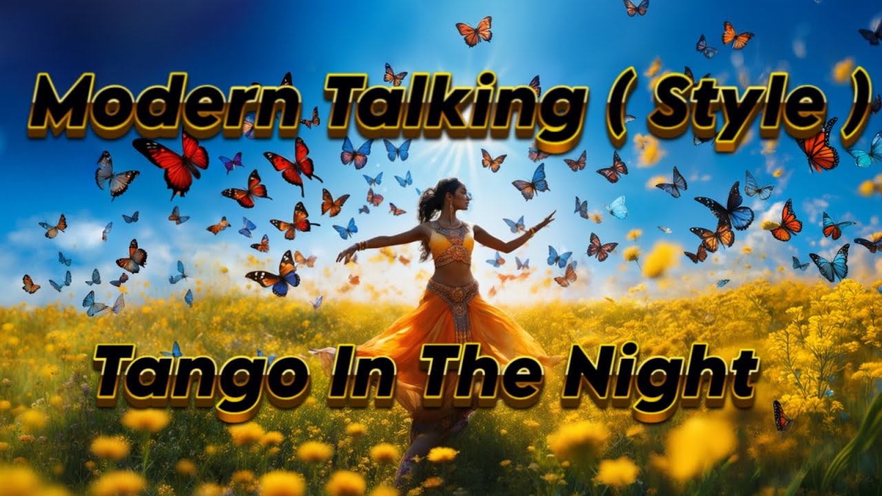 Modern Talking ( Style ) - Tango In The Night ( AI cover Mark Ashley ...