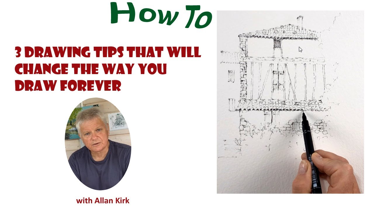 3 tips that will change the way you DRAW and sketch forever - YouTube