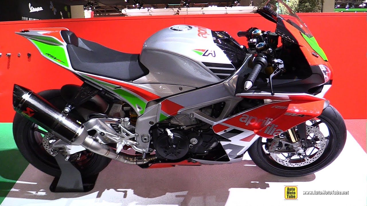 2018 Aprilia RSV4 RF - Walkaround - 2017 EICMA Milan Motorcycle ...