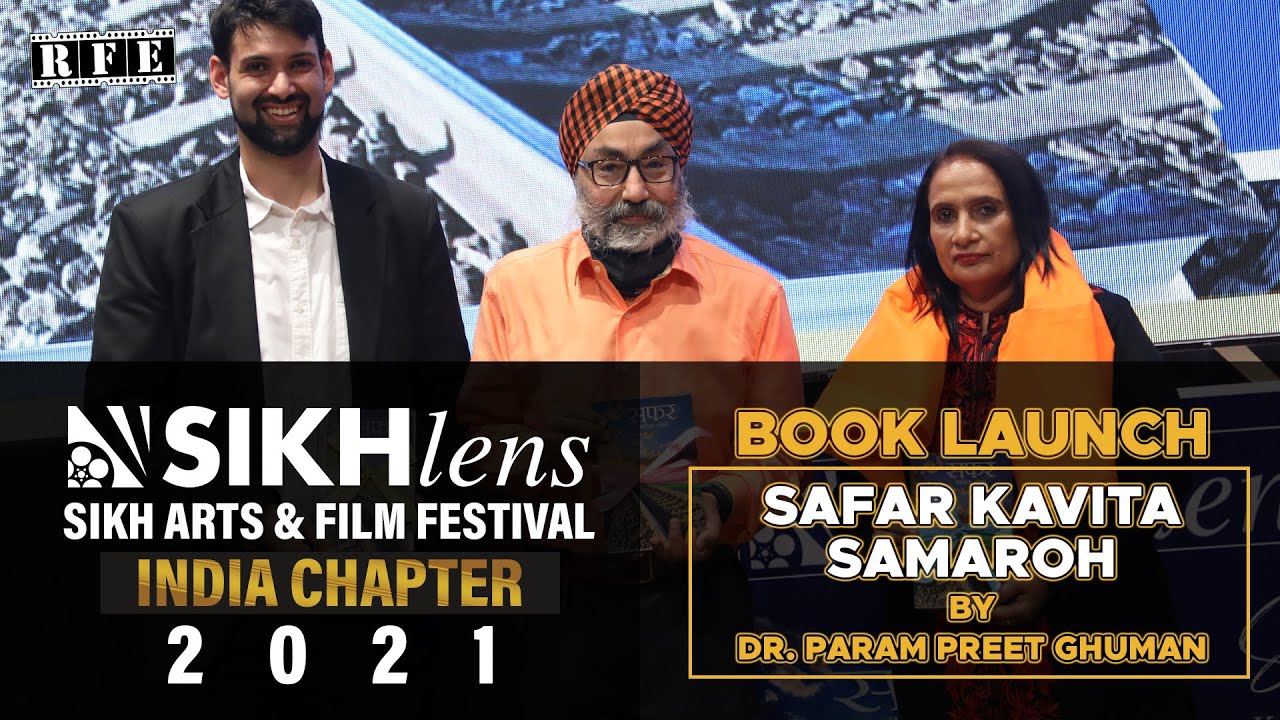 Dr. Param Preet Ghuman's 'Safar' Poetry Book Launch at Sikhlens 2021 in ...
