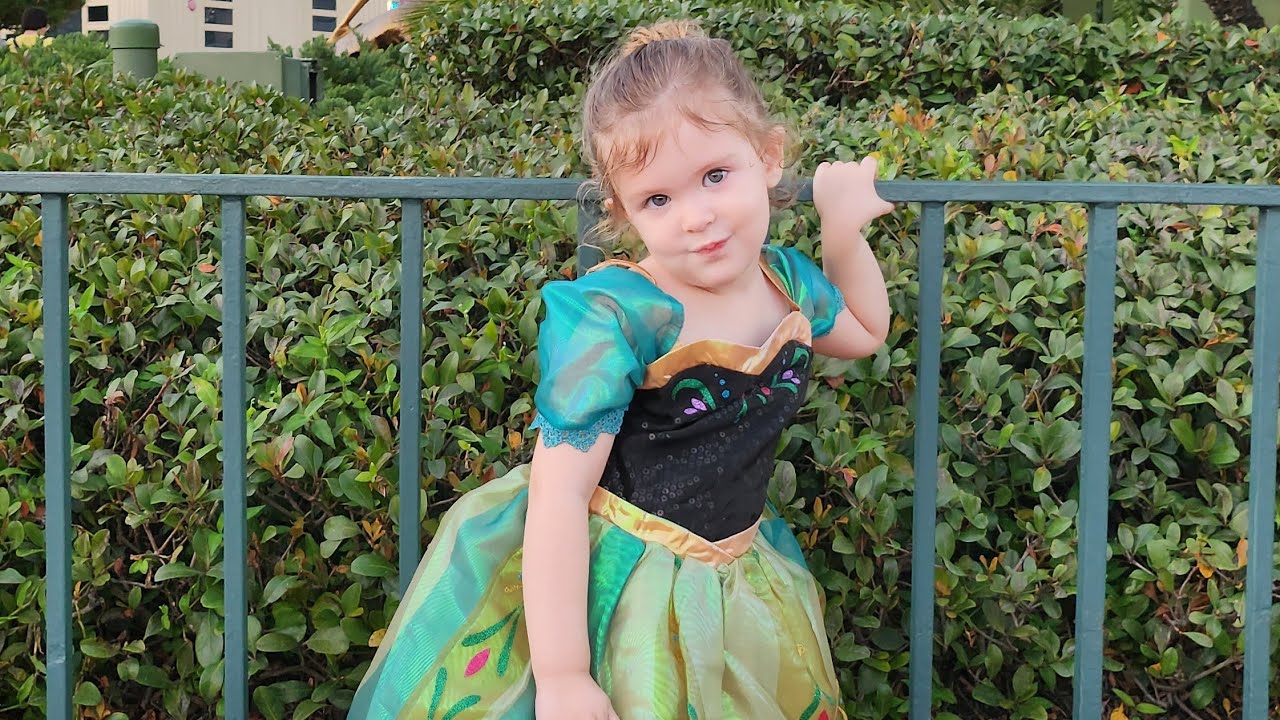 Cora at Disney World - YouTube