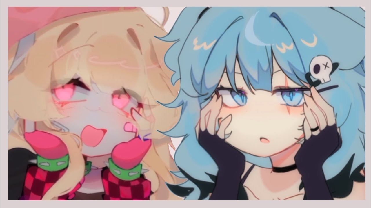 Kara Kara meme | Gacha + Art | Collab with @peachy_006 - YouTube