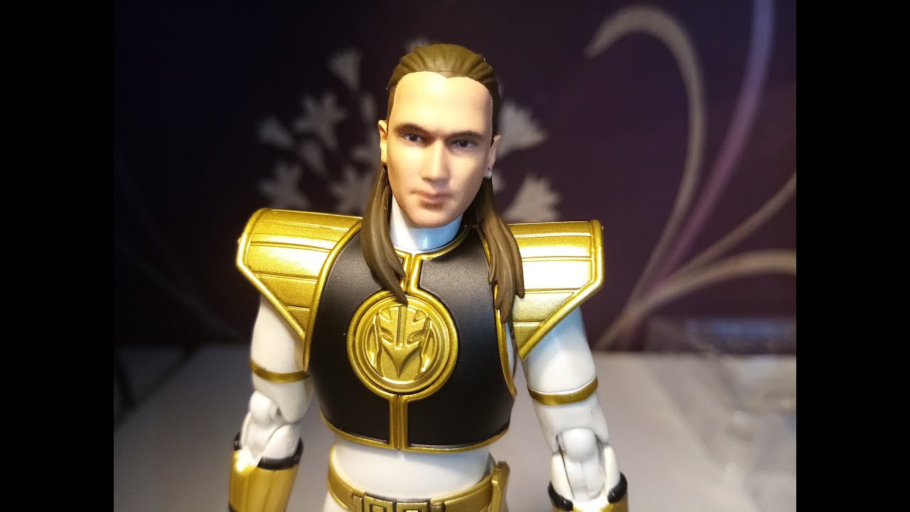 S H Figuarts Unmasked White Power Ranger - YouTube