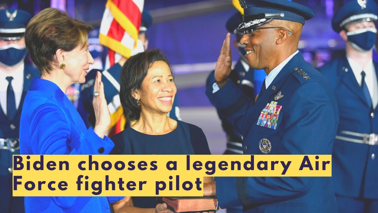 Biden chooses a legendary Air Force fighter pilot Joe Biden Breaking ...