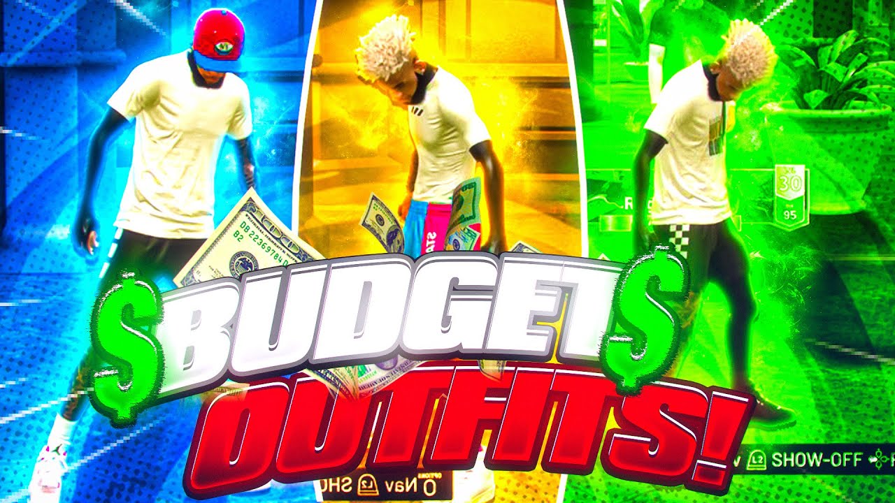 BUDGET DRIPPY OUTFITS! COMP OUTFITS IN 2K22 FT. GlockTaIent! - YouTube