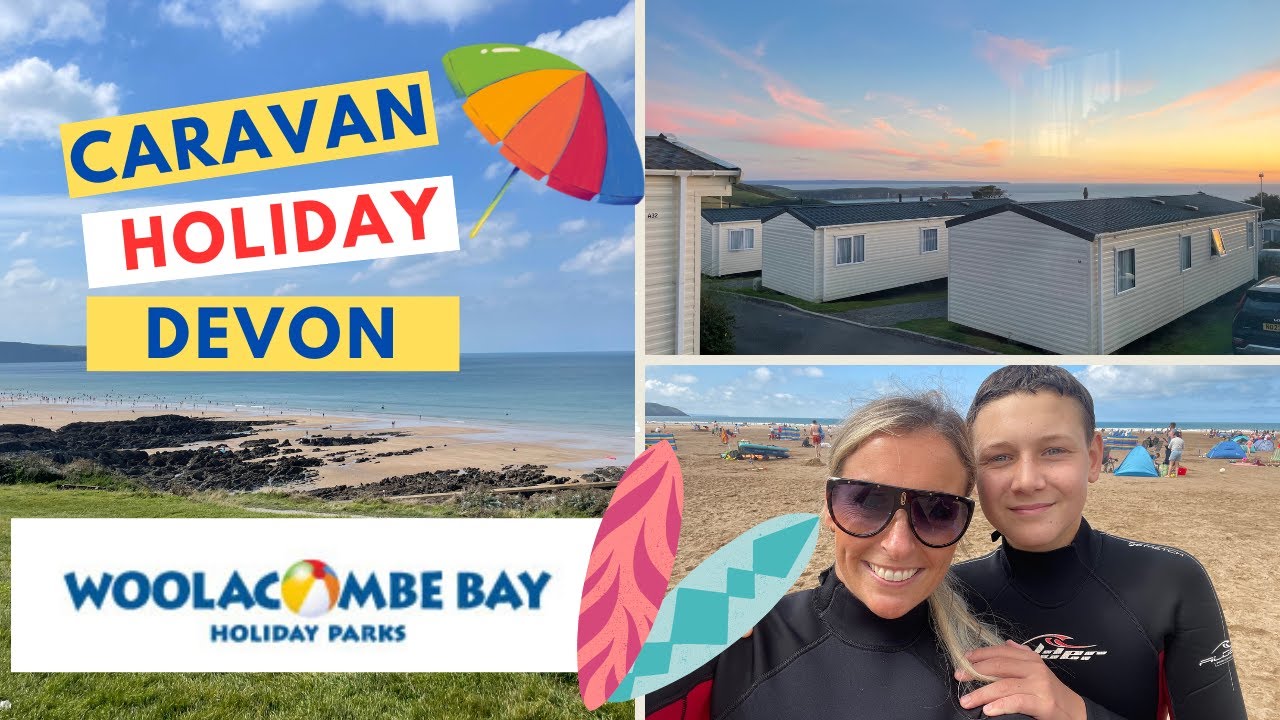 WOOLACOMBE BAY HOLIDAY PARK *VLOG* Family Caravan Park in North Devon ...