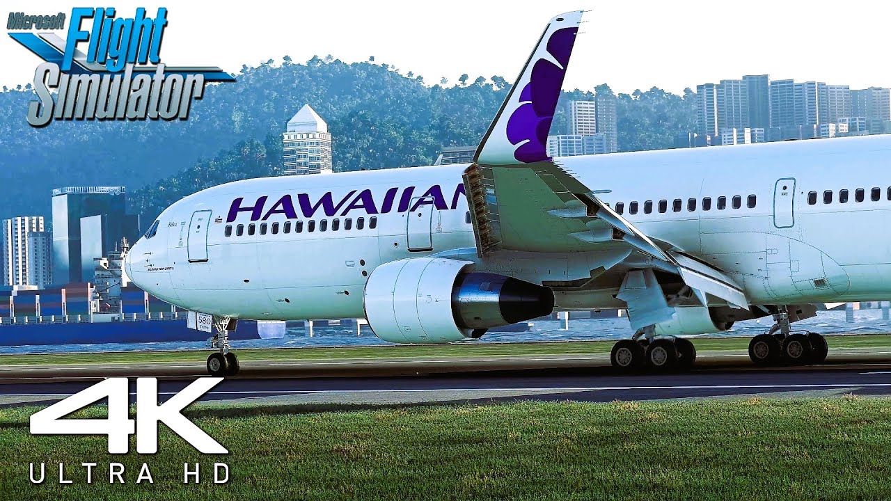 Flight Simulator 2023 | Boeing 767 | SPECTACULAR Graphics Landing At ...