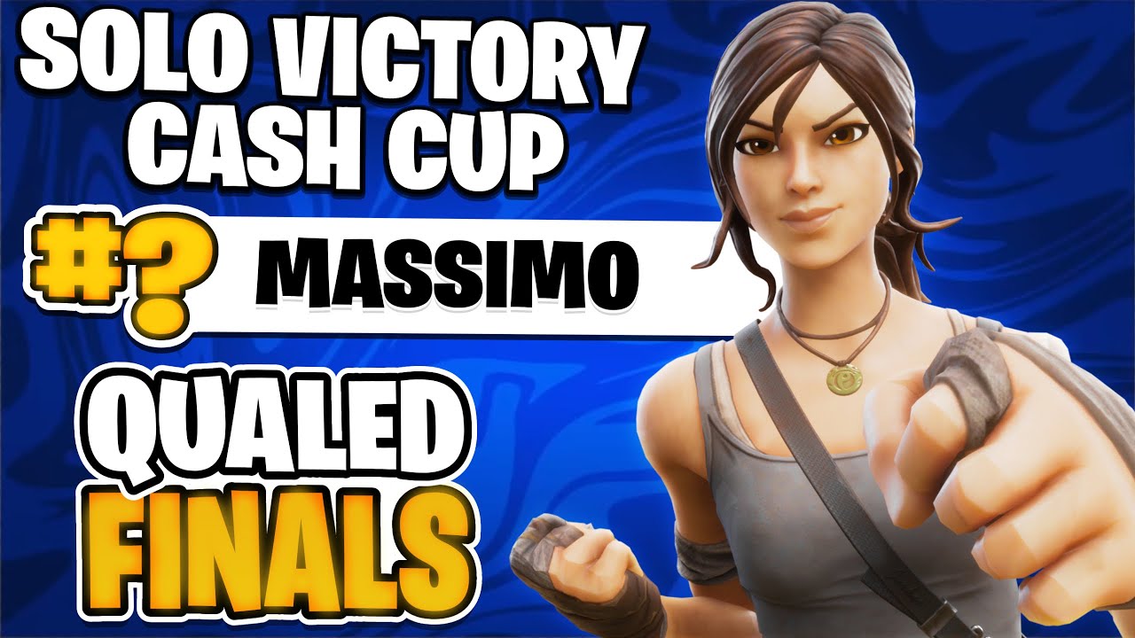 QUALIFIED for SOLO VICTORY CASH CUP FINALS 🏆 (Fortnite) - YouTube