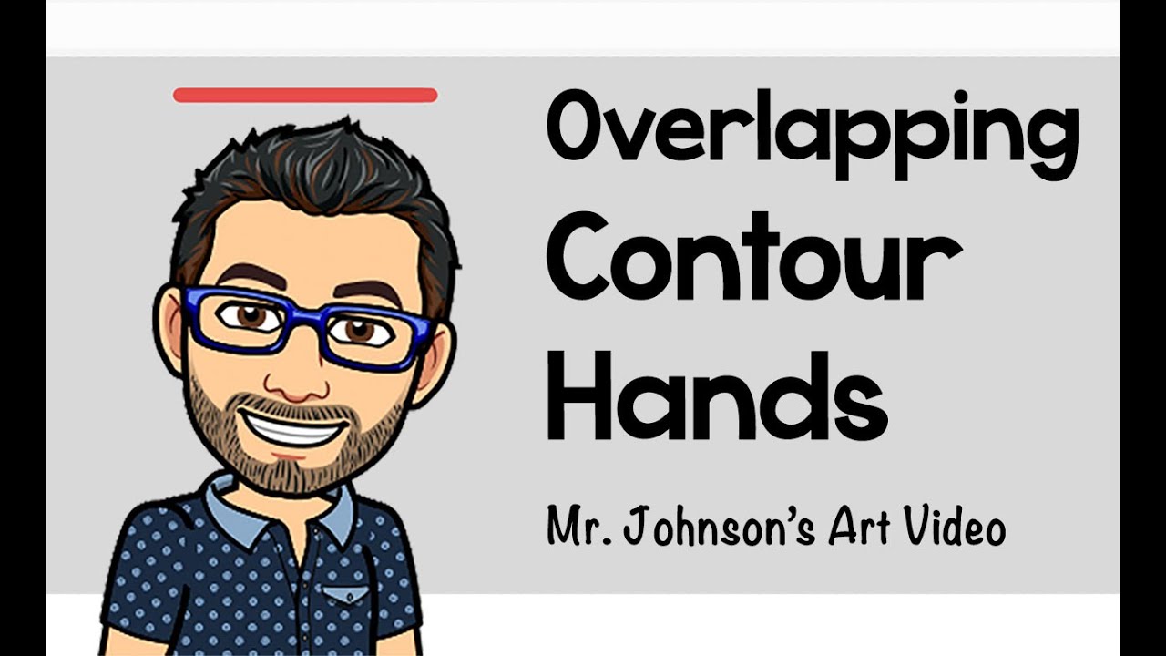 Overlapping Hands Contour Lesson - YouTube