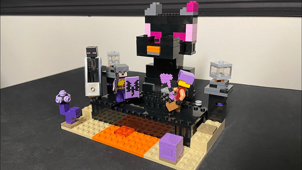 LEGO Minecraft 21242 The End Arena - YouTube