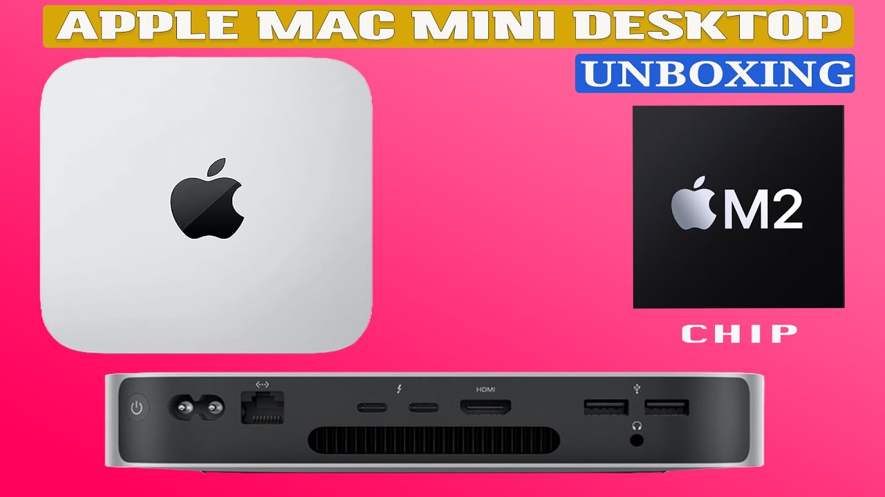 Apple Mac mini M2 Desktop computer Unboxing - YouTube