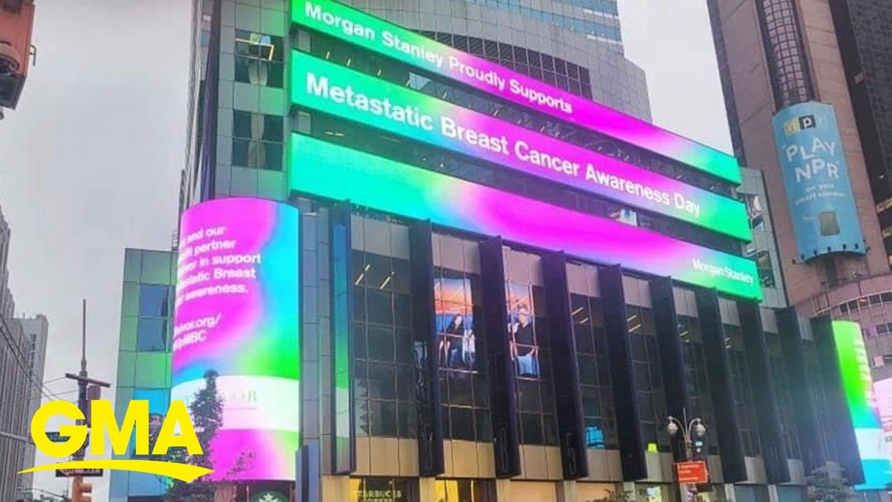 Thriving Pink: Buildings across the country and world light up for MBC ...