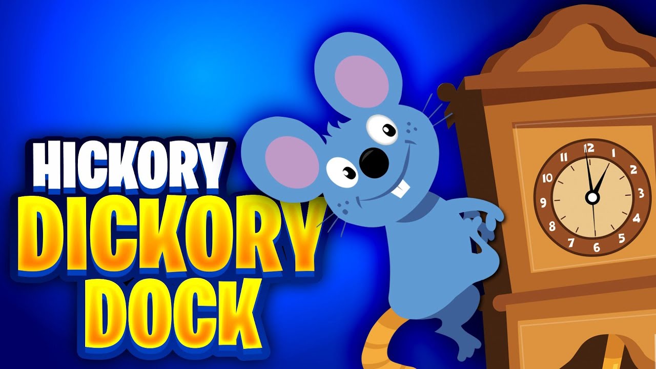 Hickory Dickory Dock - Featuring Elephant! | Kids Nursery Song | Fun ...