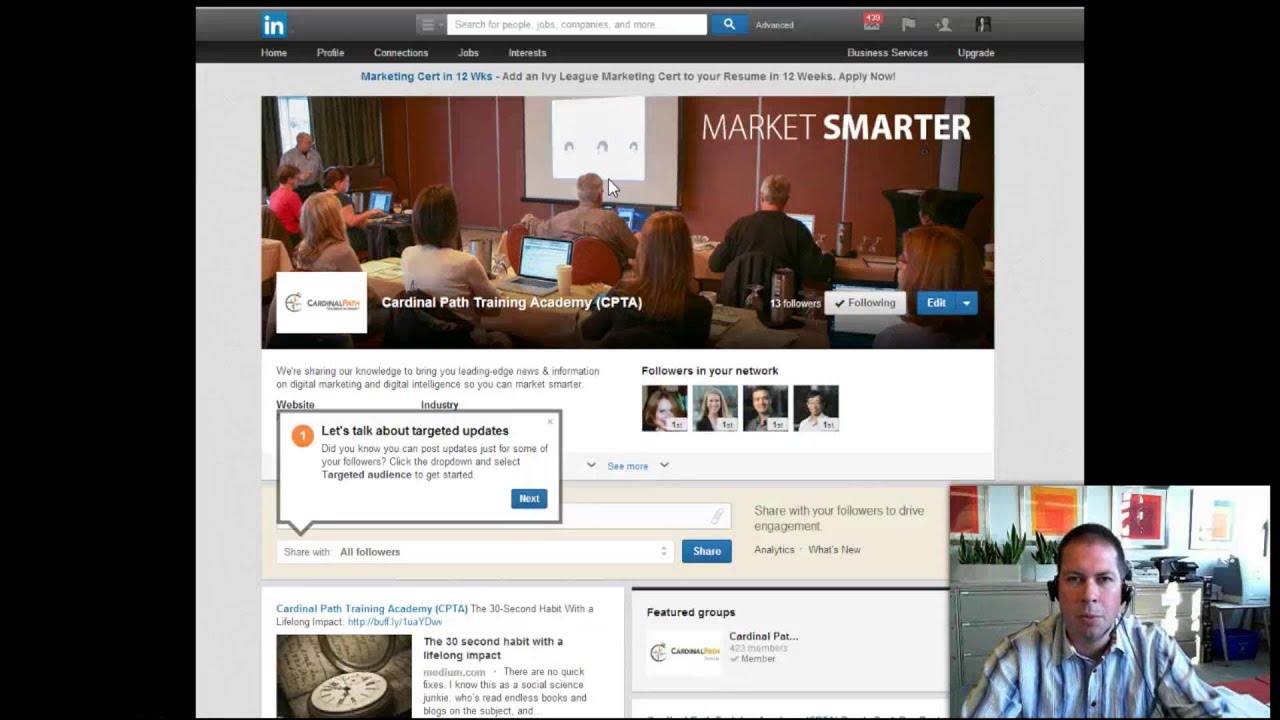 How to Create a LinkedIn Showcase Page - YouTube
