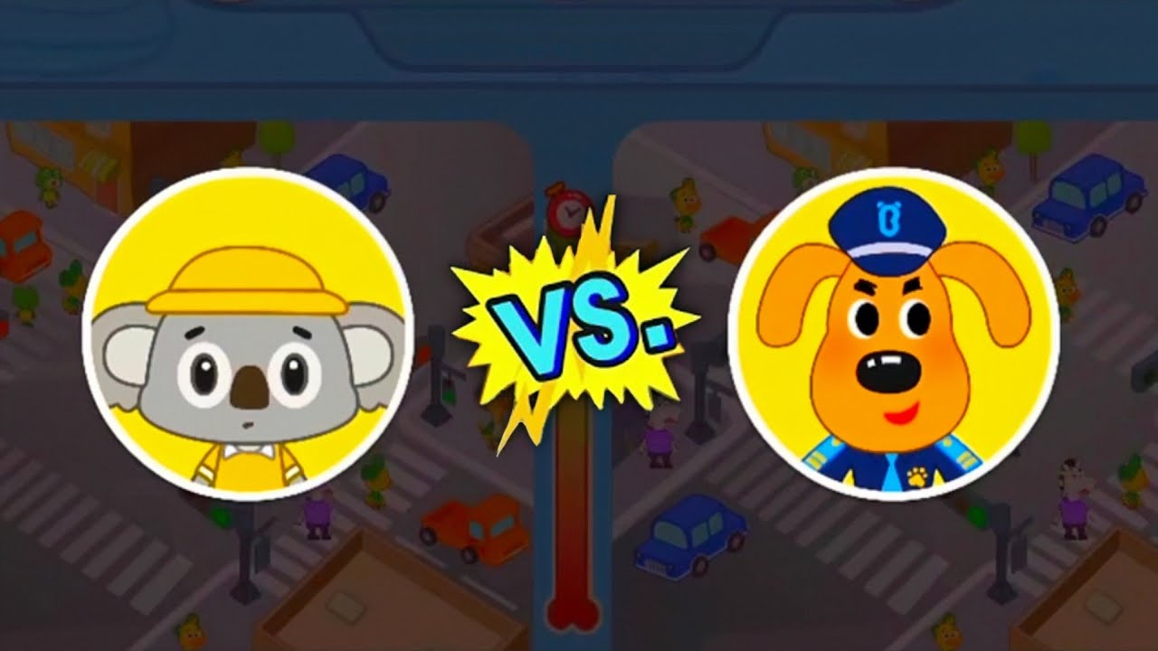 Safety Sheriff Labradors #87 Help Policeman Doberman to Defeat the ...