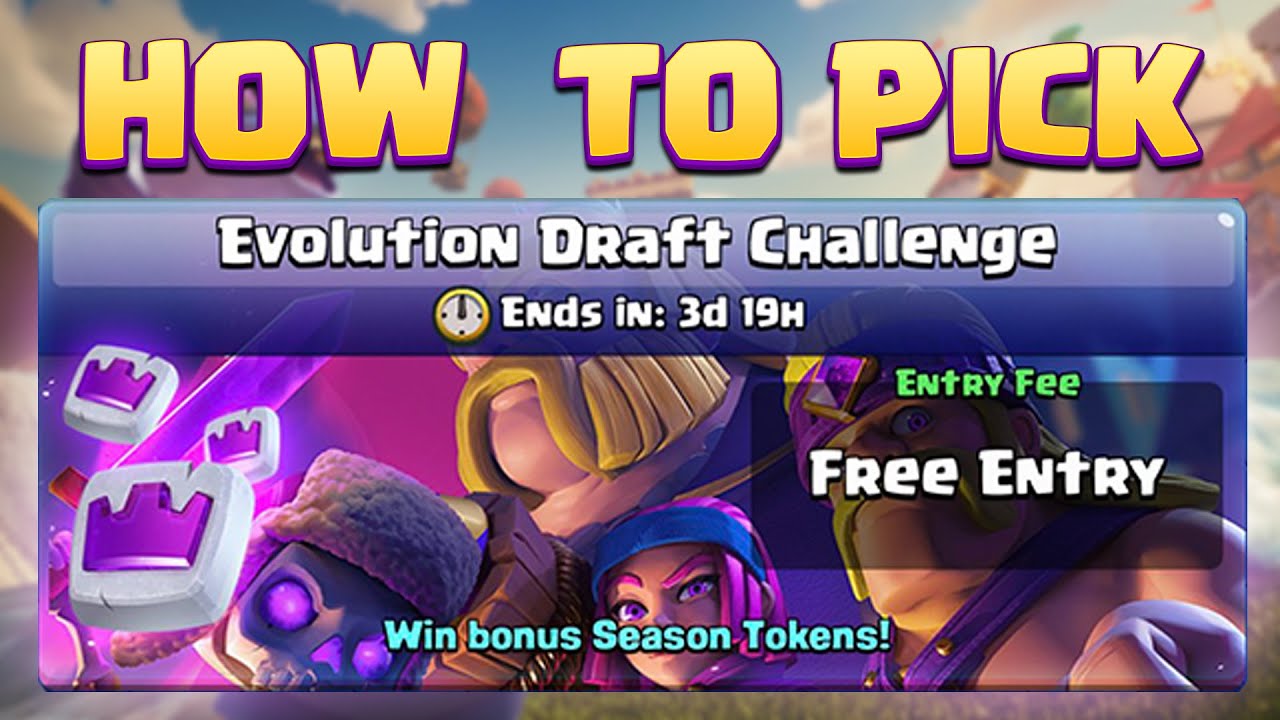 EVOLUTION DRAFT CHALLENGE TIPS & TRICKS! - Clash Royale - YouTube