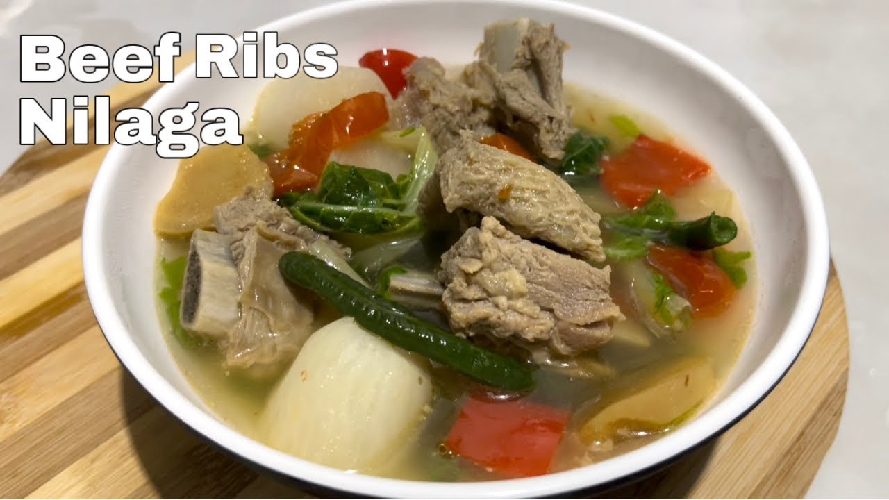 Ito ang masarap ngayon sa tag ulan/ Beef Ribs Nilaga /simpleng luto ...