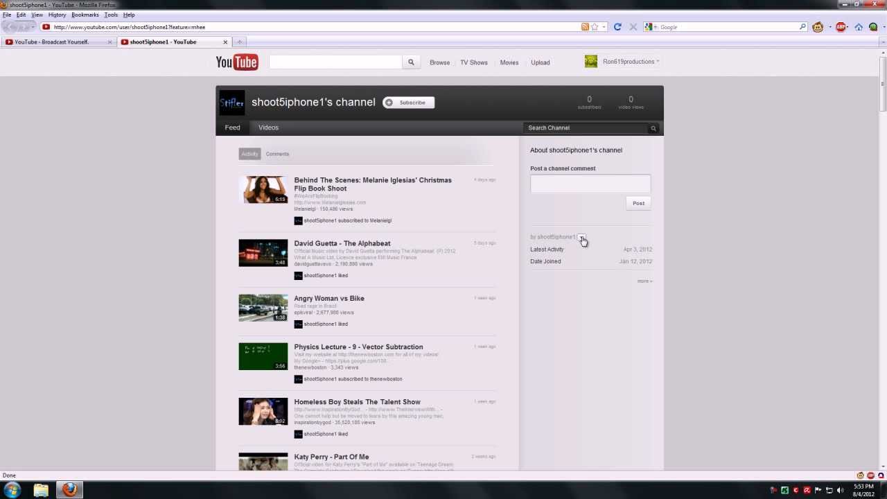 how to send Friend requests in the new youtube interface | 2012 - YouTube
