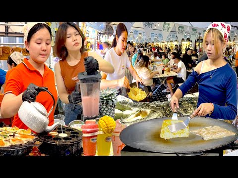 $1 CHEAPEST THAI STREET FOOD NIGHT MARKET IN BANGKOK |  DELICIOUS THAI FOOD OPTIONS AT JODD FAIRS