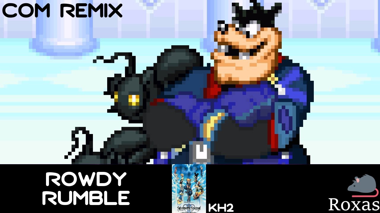Rowdy Rumble [KH2] - Chain of Memories Soundfont - YouTube