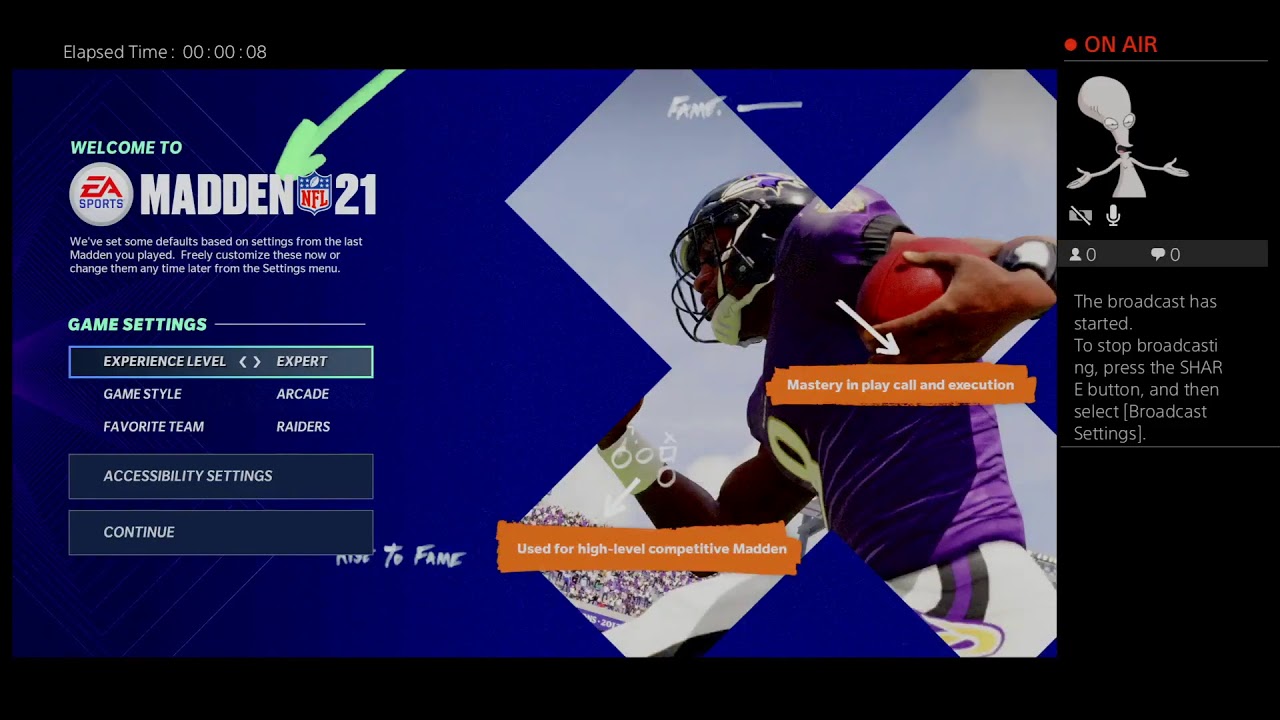 Buck-Fitty's Live PS4 Broadcast - YouTube