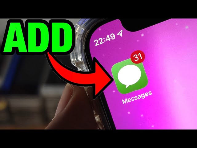Iphone Text Icon How To Change Message Icon On IPhone YouTube