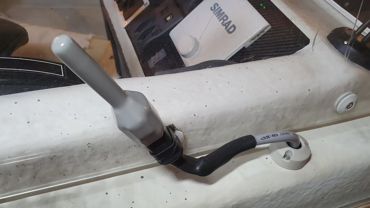 Mounting Removable Electrical Connections In The Boat - YouTube