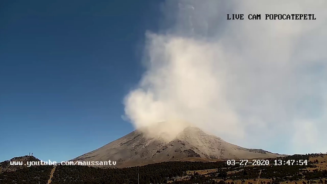 Transmisión en directo de LIVE CAM POPOCATEPETL - YouTube