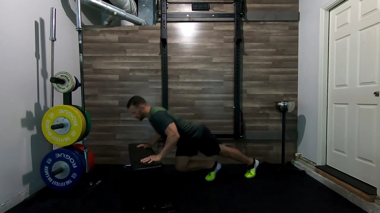 Pushups on bench or box - Or any elevated surface - YouTube