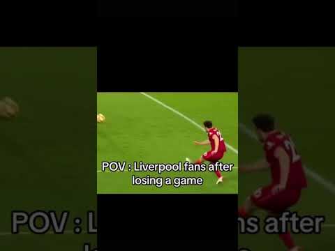 Liverpool fans after losing a game - YouTube