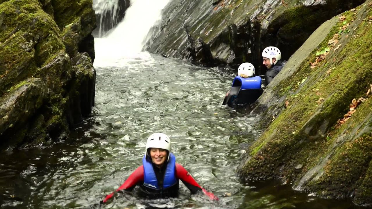 Canyoning with Snowdonia Adventure Activities - YouTube