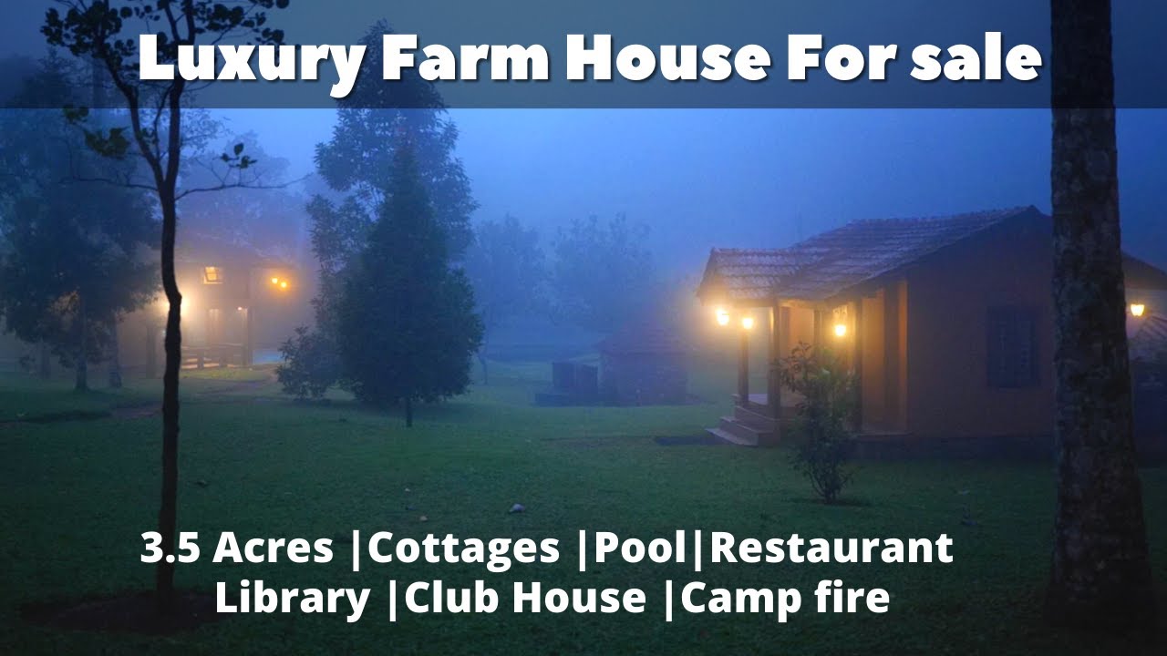 Luxury Farm Resort For Sale with all Five Star Amenities. - YouTube