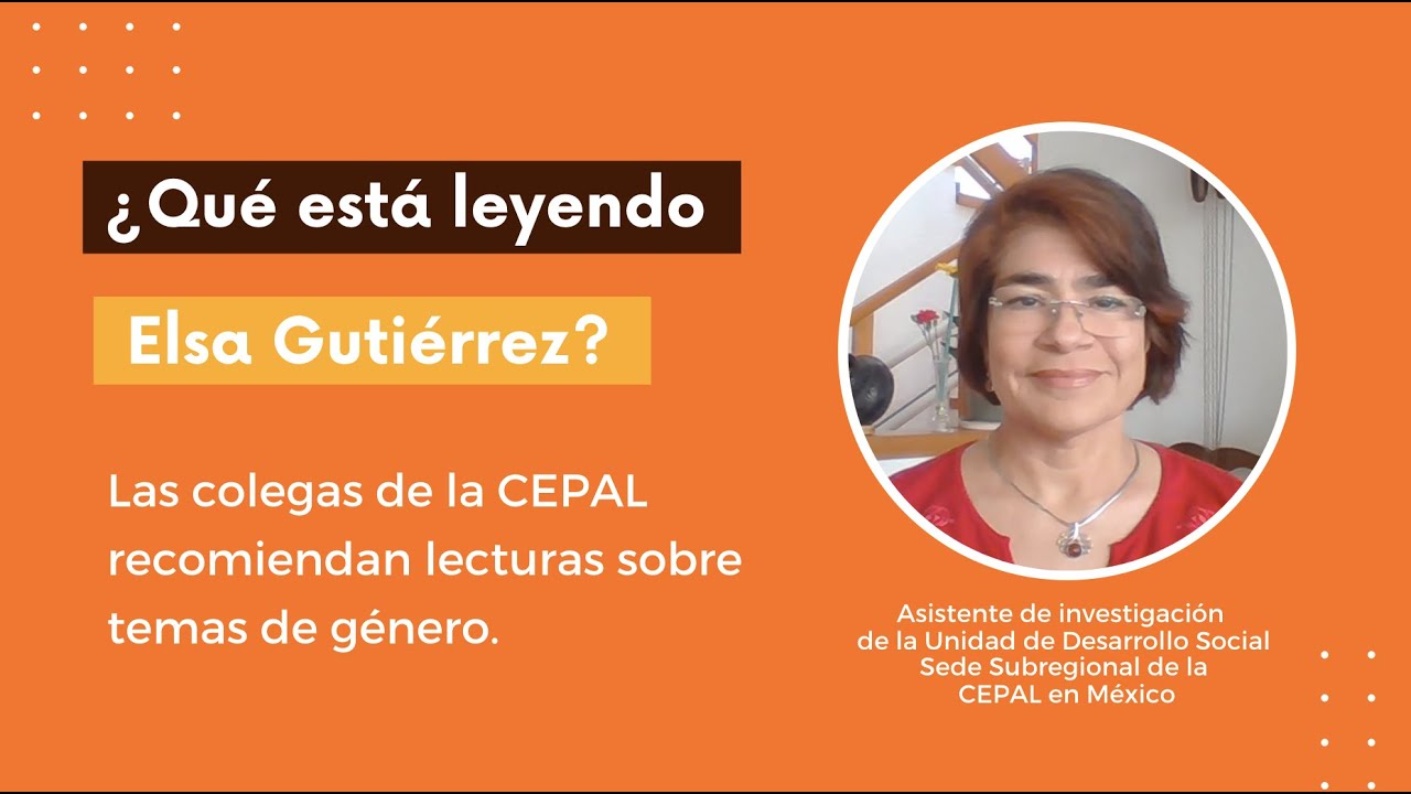 Edición especial del Libro de la Semana - Elsa Gutiérrez - YouTube