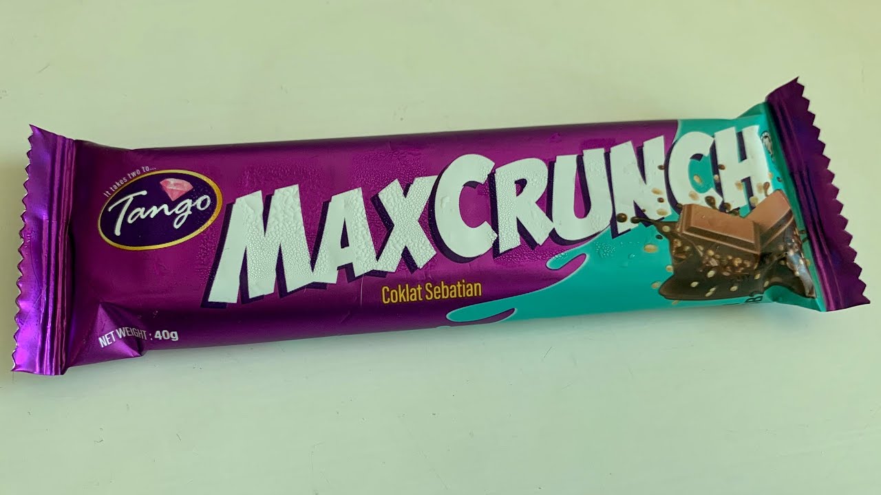 Tango Max Crunch Chocolate Bar | Snacks in Malaysia - YouTube