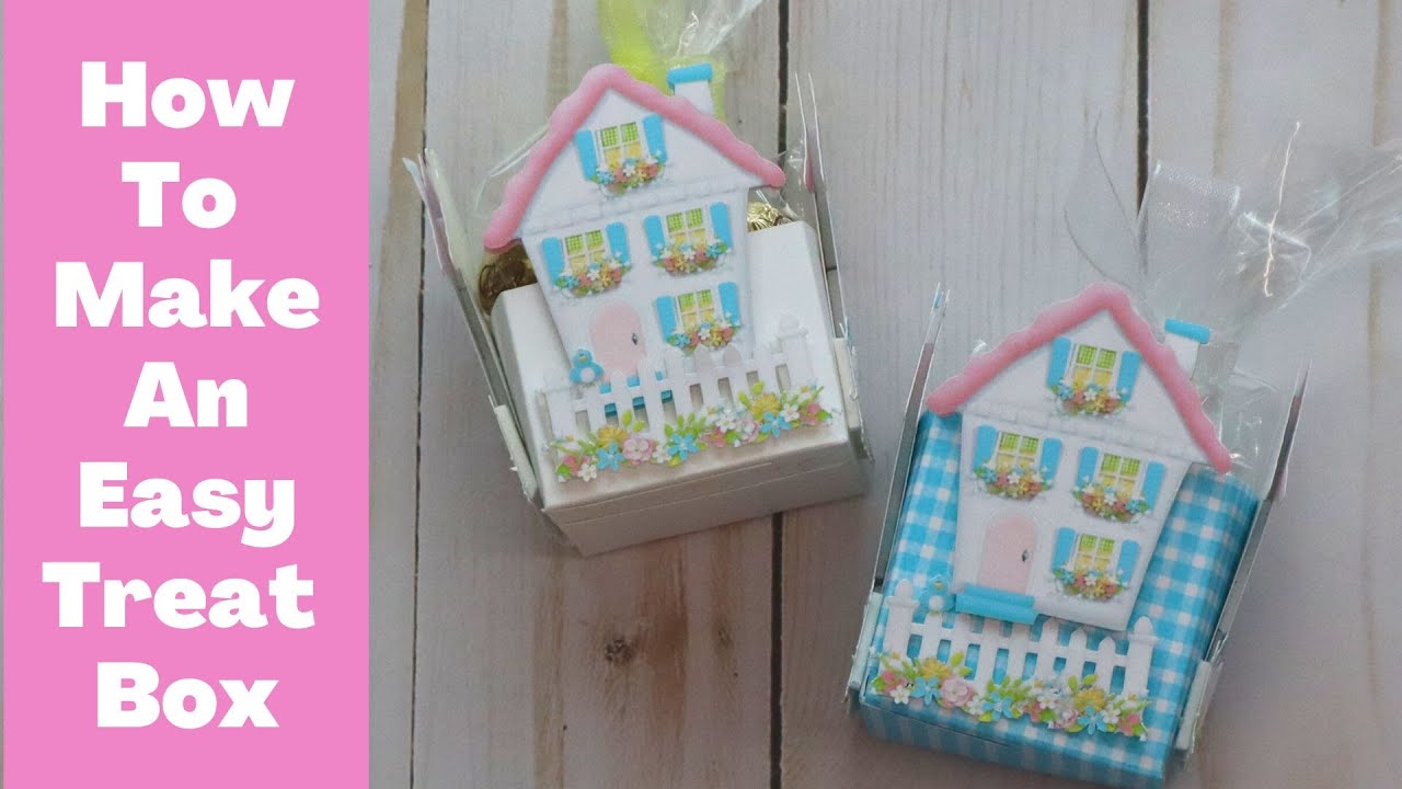 How to make an Easy Treat Box - YouTube