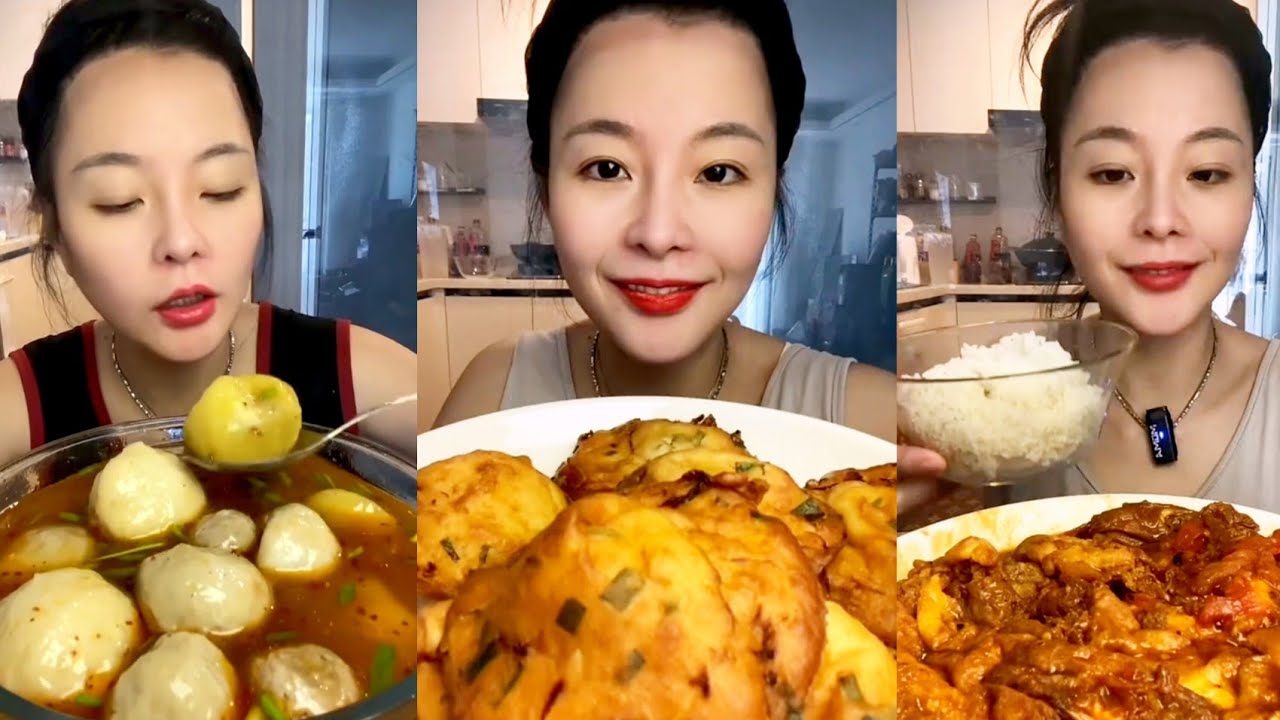 ASMR Mukbang Eating Show || ASMR Mukbang || Satisfying Sounds - YouTube